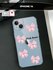 Чехол на Apple iPhone 14 / Айфон 14 с принтом "Pink Bows", прозрачный