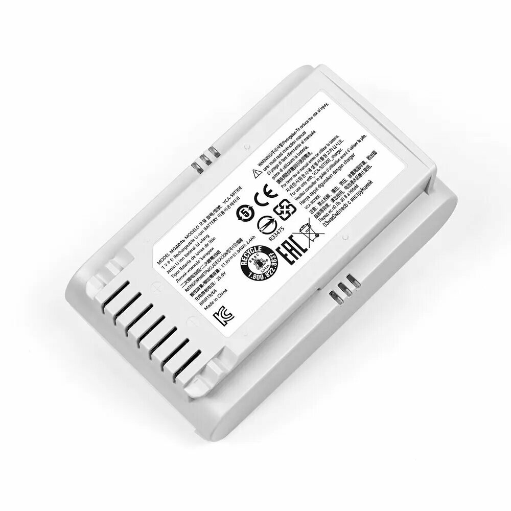 Итиевая батарея 21.6V 2400mah Применяется к Samsung Jet70 VS15T7032P4 VCA - SBT90E