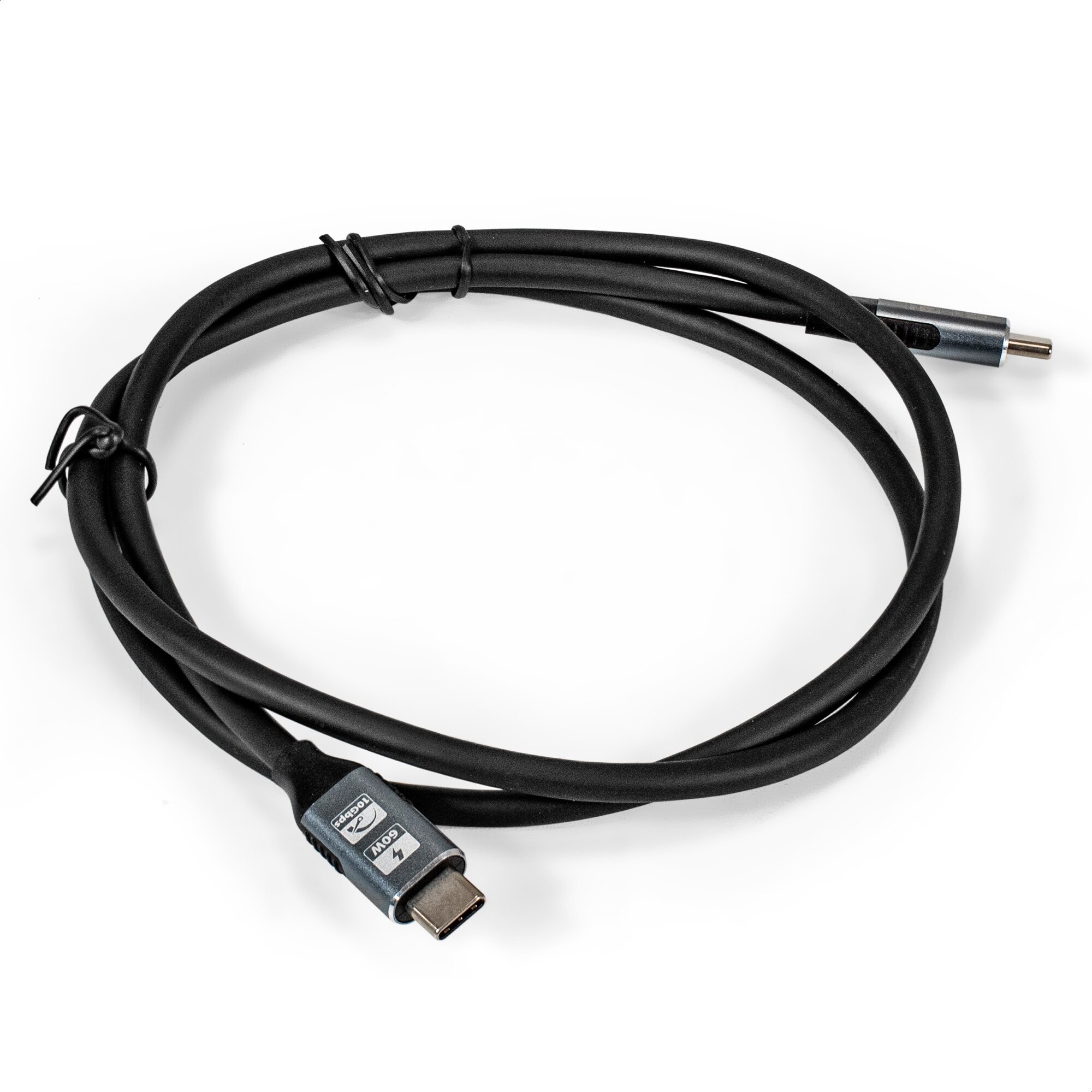 Кабель для зарядки Type-C - Type-C SuperSpeed+ 10Gbps ExeGate EX-CCP-USB3.2-CMCM-1.0 (USB 3.2 Gen2x1 Type Cm/Cm, 10Gbit/s, 8K60Hz, 5A, 60W, PD3.1, 1м) EX298762RUS
