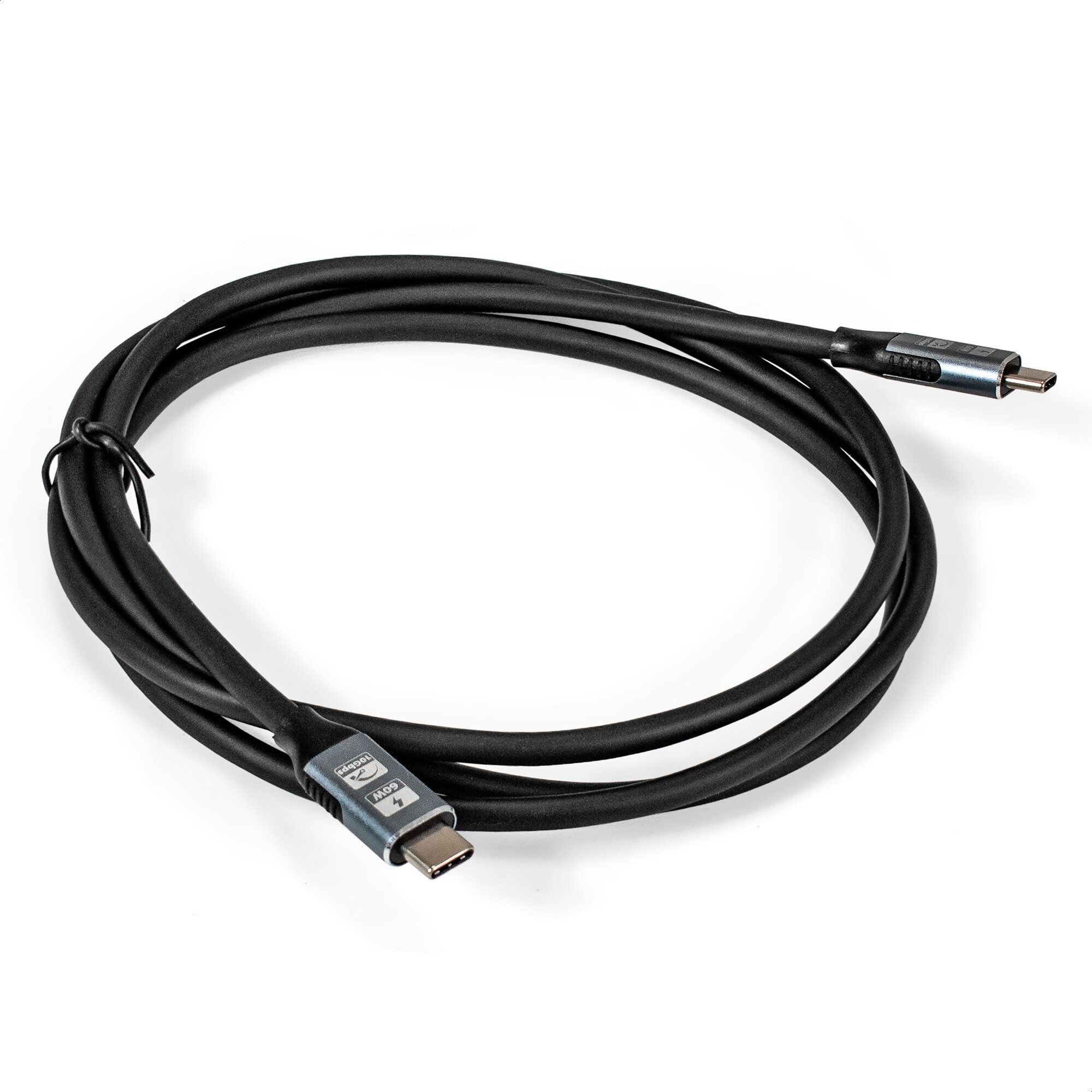 Кабель для зарядки Type-C - Type-C SuperSpeed+ 10Gbps ExeGate EX-CCP-USB3.2-CMCM-1.5 (USB 3.2 Gen2x1 Type Cm/Cm, 10Gbit/s, 8K60Hz, 5A, 60W, PD3.1, 1,5м) EX298763RUS