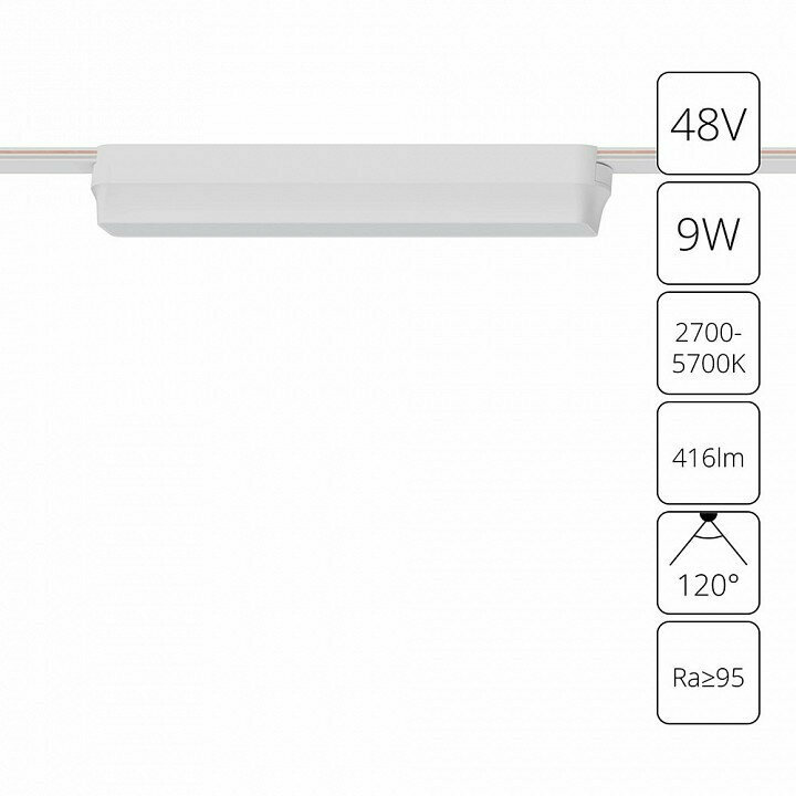 Накладной светильник Arte Lamp Rapid A2953PL-1WH