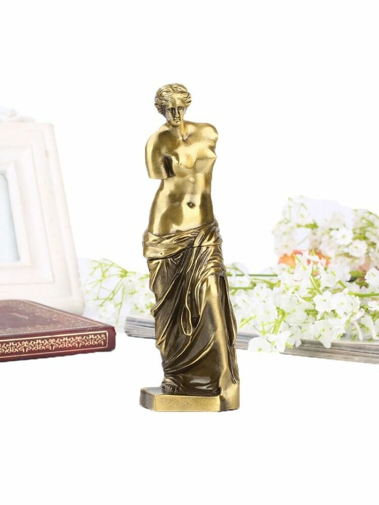 Металлическая Венера богиня статуэтка 19CM