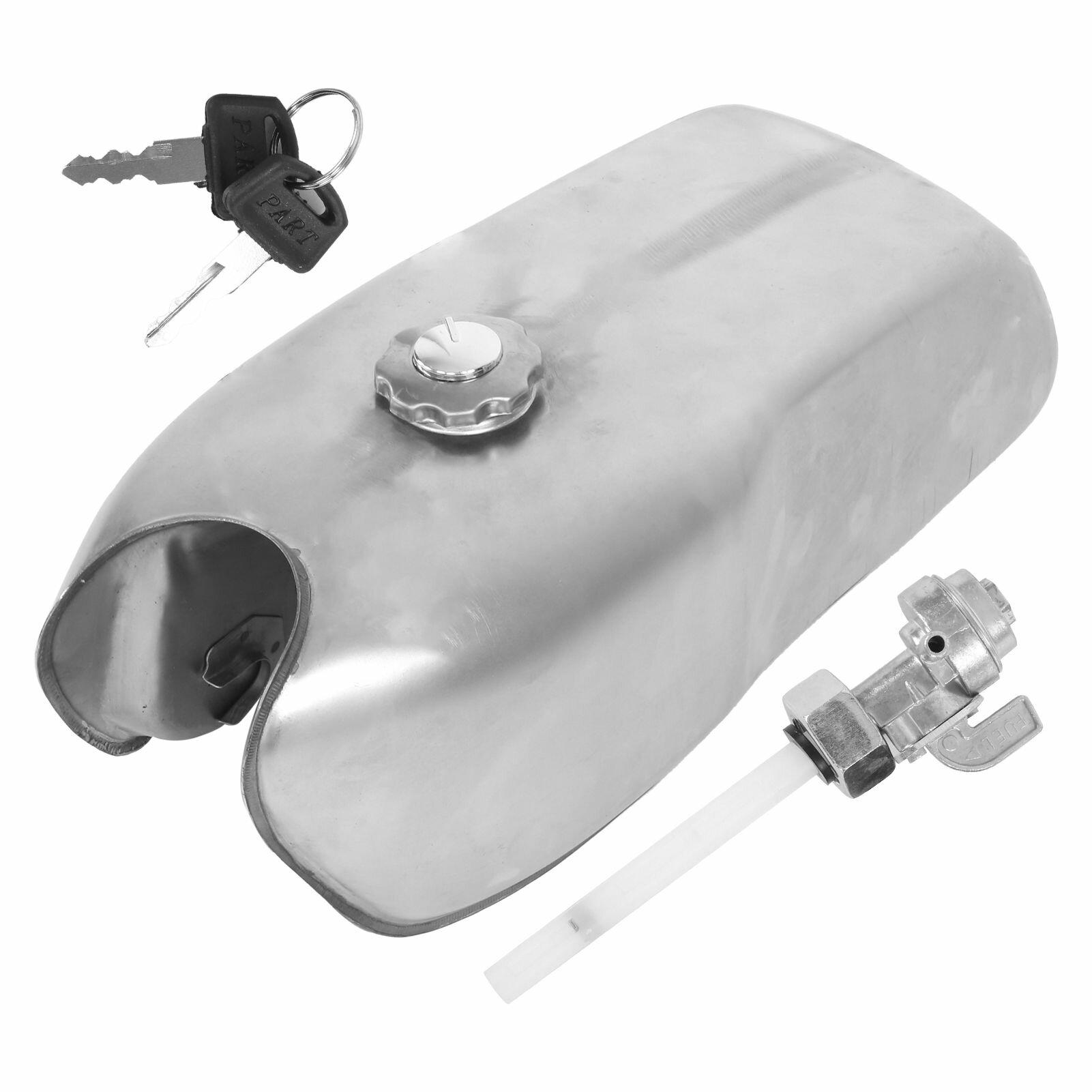 Топливный бензобак мотоцикла, винтажный 9л, замена для Cg125 Cg125s Cg250 Coffee Rider