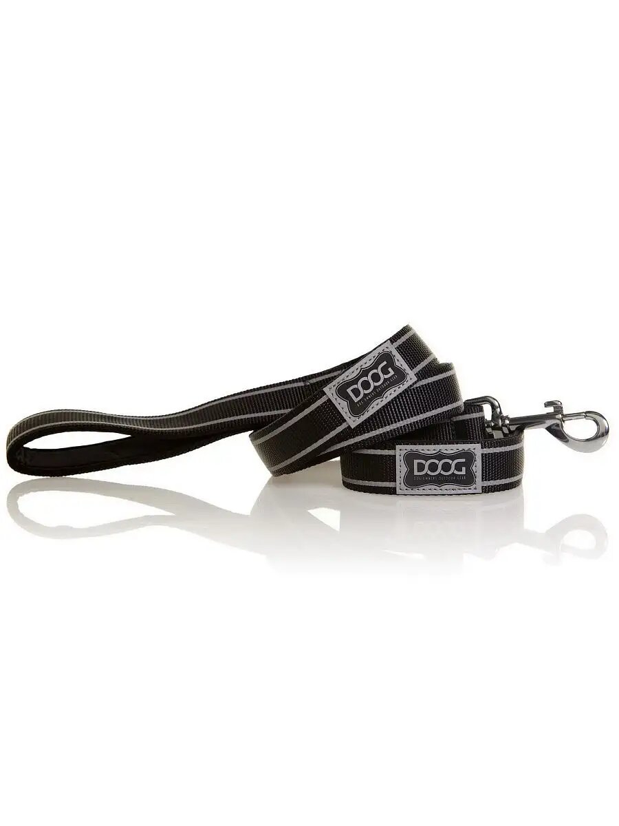 Поводок для собак светоотражающий L, 130х2.5см