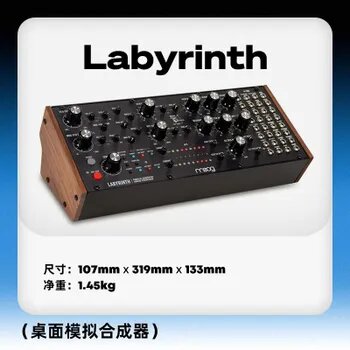 MOOG Labyrinth Аналоговый синтезатор West Coast Style Circuit Design Dual Timer