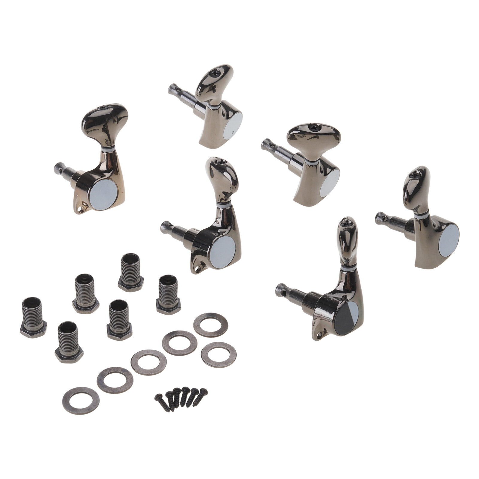 6pcs Металлическая гитарная машина настройка головки ключ 3L3R Acoustics Tuner ortering