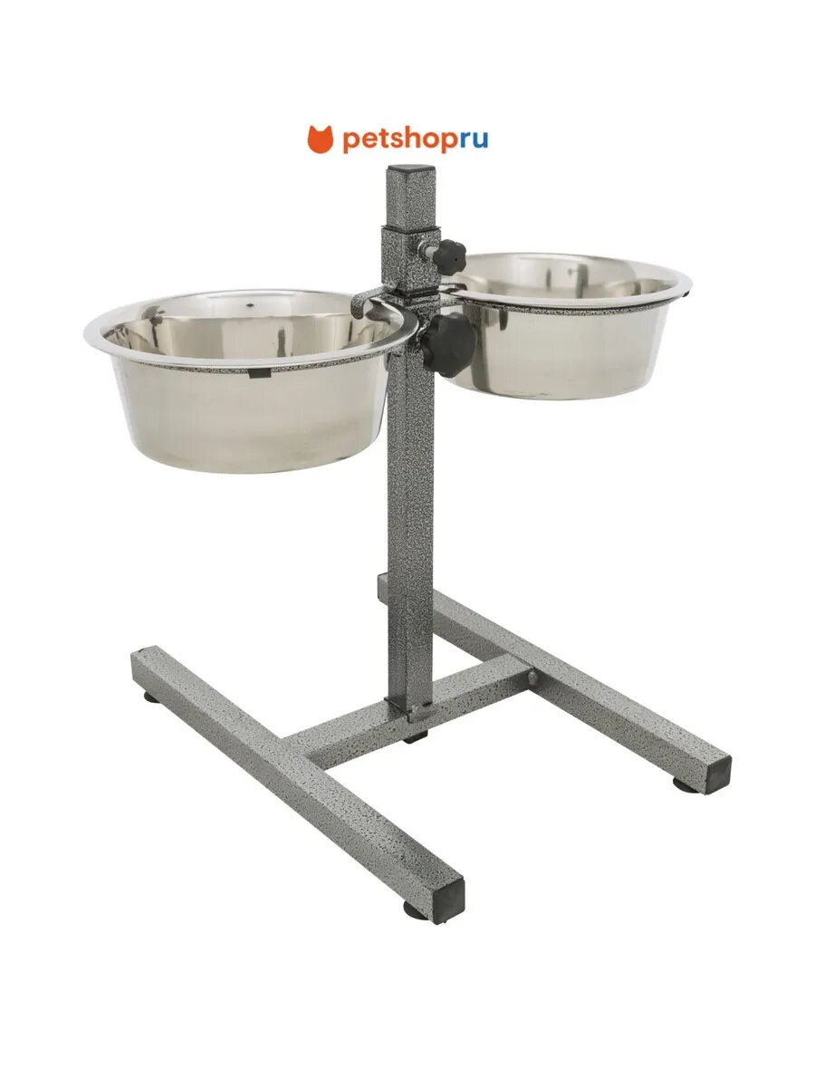 Стойка с мисками 2х1,8л
