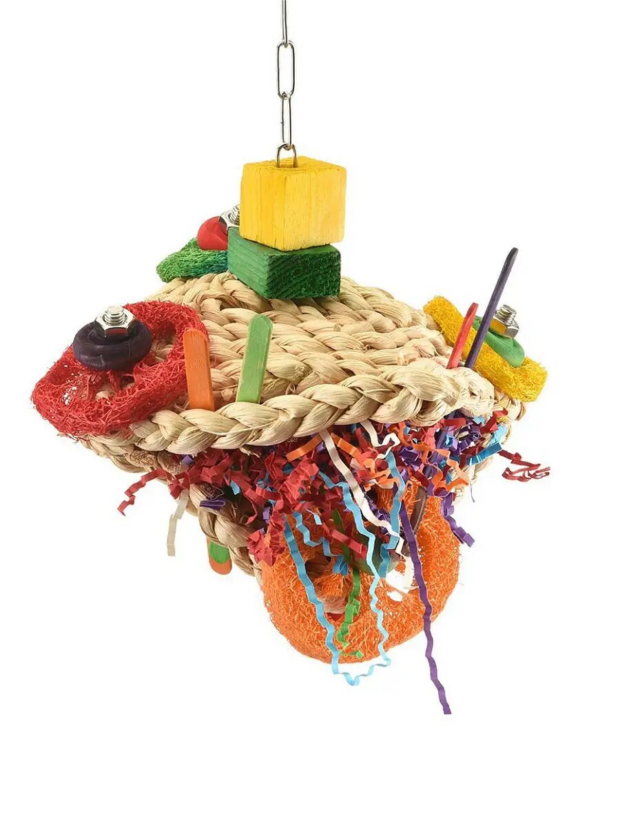 Игрушка для птиц Счастливая лягушка