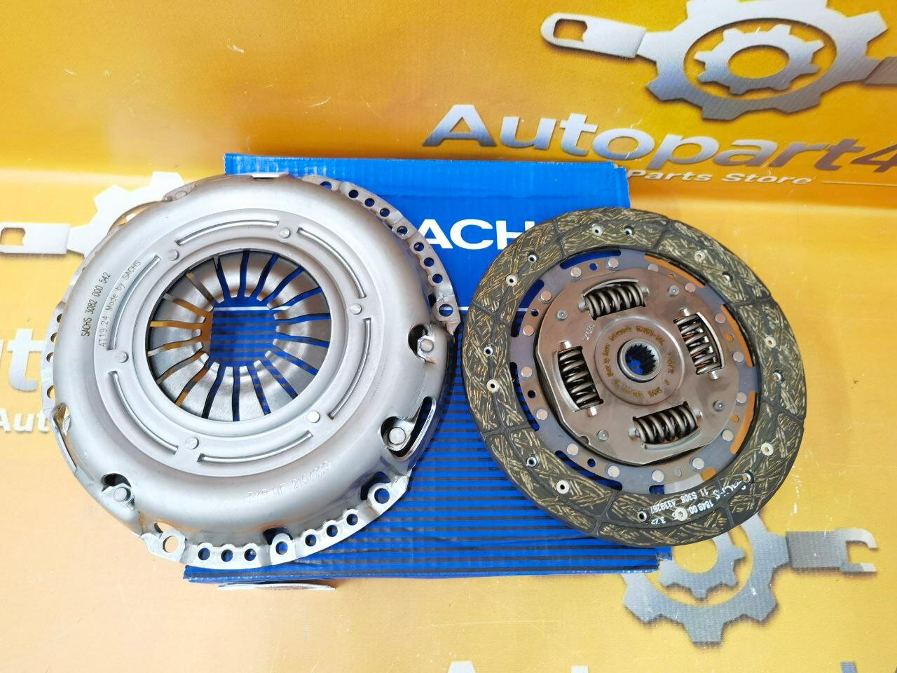 Комплект сцепления Форд Фокус 2 Ford Focus 2 двигатели 1.4 1.6 sachs германия Оптимальный вариант