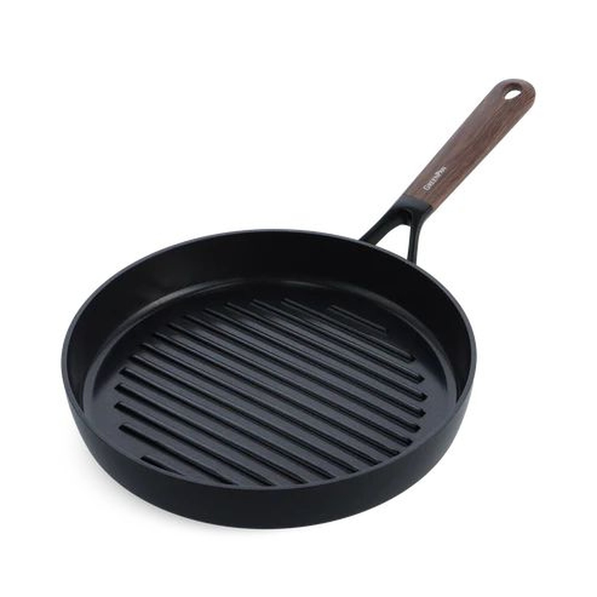 Сковорода-гриль GreenPan Eco Smartshape 28 см из алюминия цвет черный-CW-CC006444-001