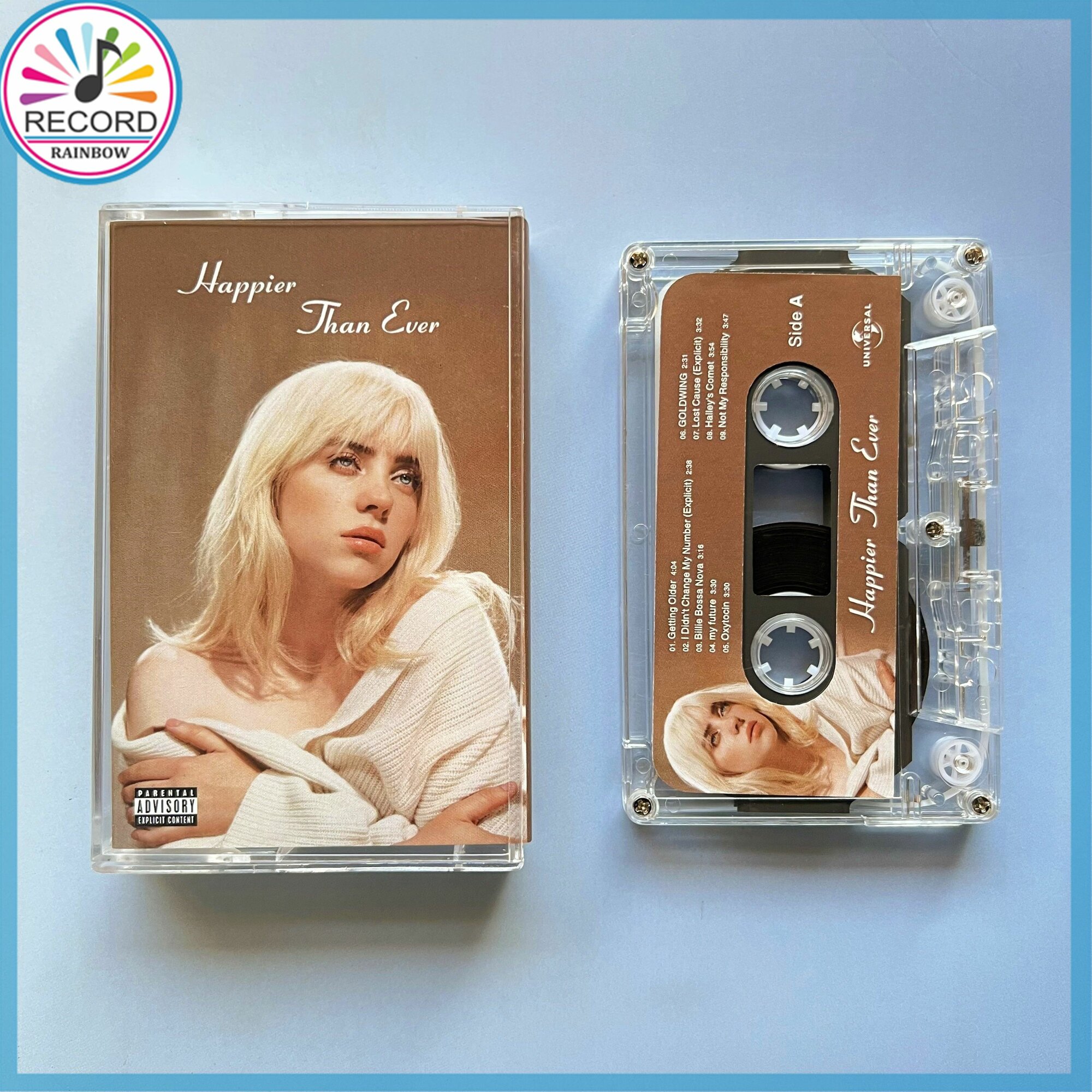 Billie Eilish Happier Than Ever кассета Совершенно новый Запечатанный