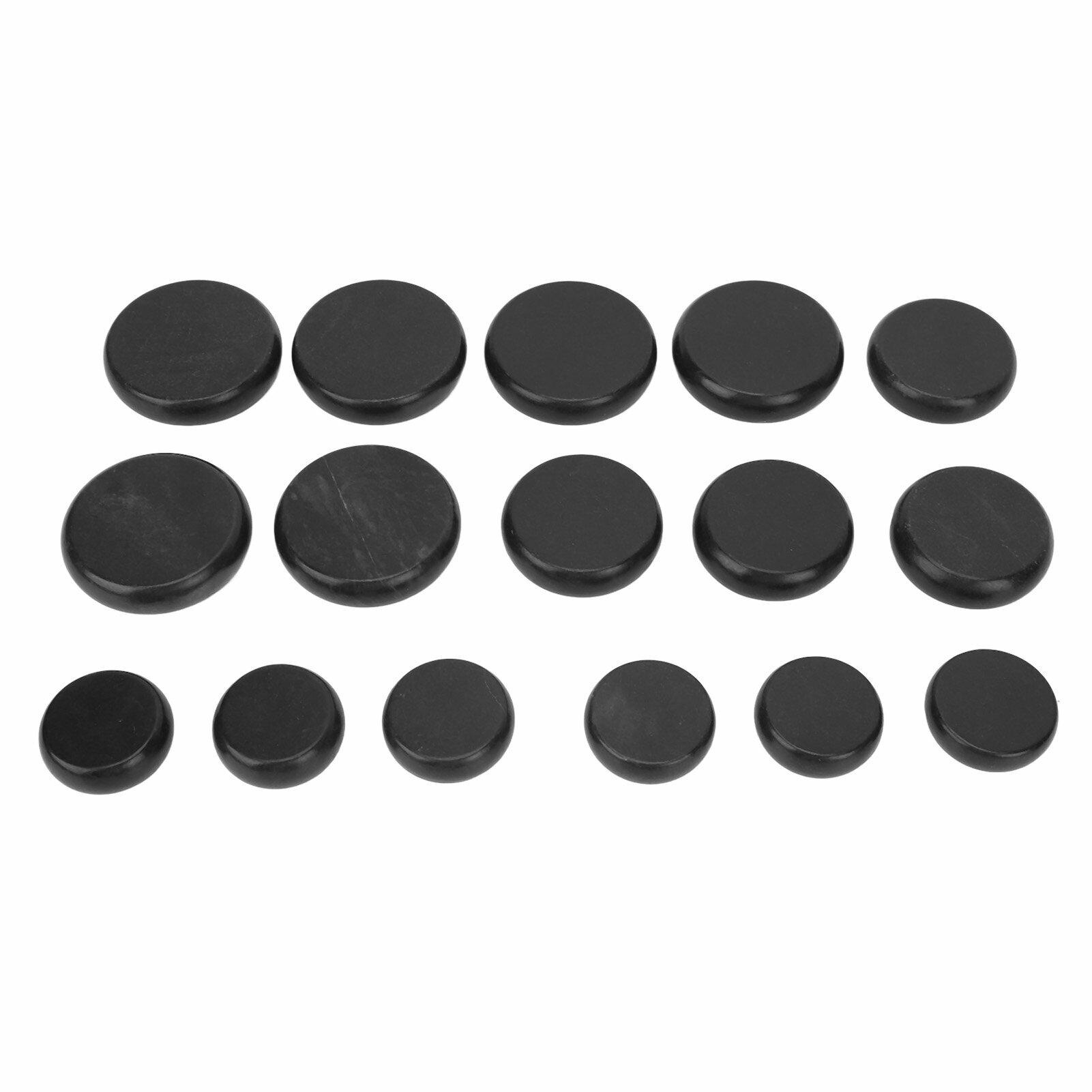 16 шт. Нагретые спа-камни для массажа, снижающие боль, водонепроницаемое нагревание, базальтовые камни для расслабления и терапии