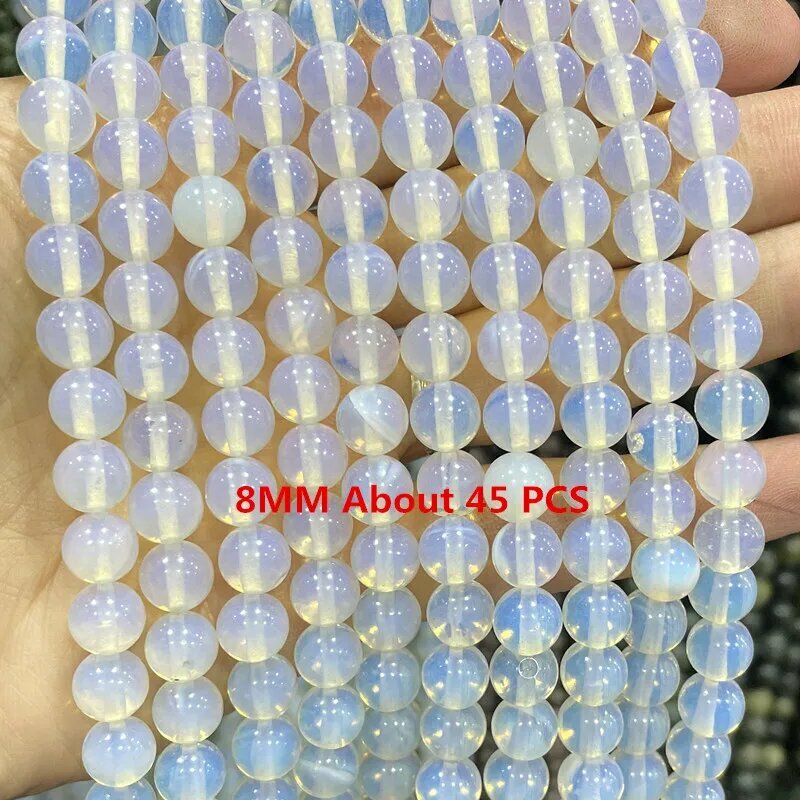 Белый опал, натуральный нерегулярный круглый граненый рондель, бусины-разделители, сделай сам, женский браслет, ожерелье, серьги для ювелирных изделий ручной работы