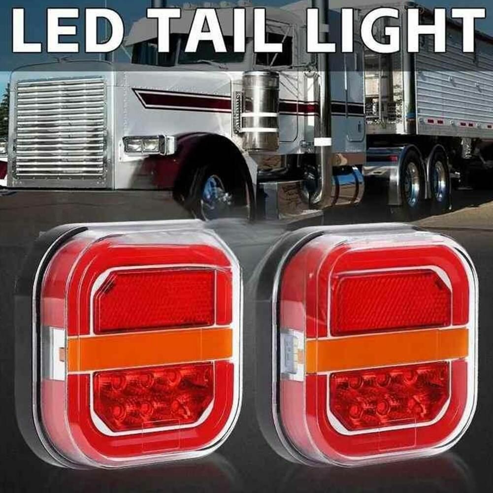 12V/24V Беспроводные стоп-сигналы для прицепа,2шт