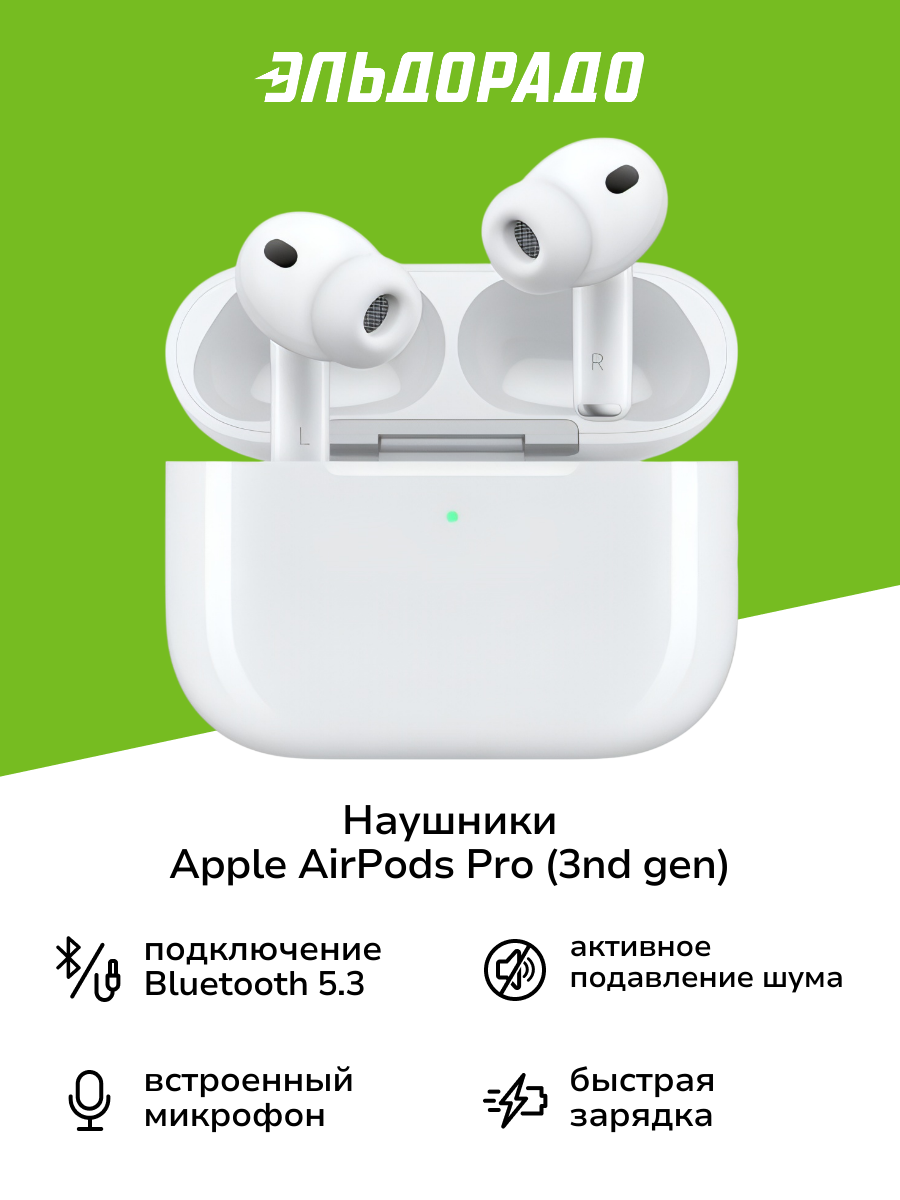 Наушники Apple AirPods Pro (3nd gen) MagSafe Case USB-C