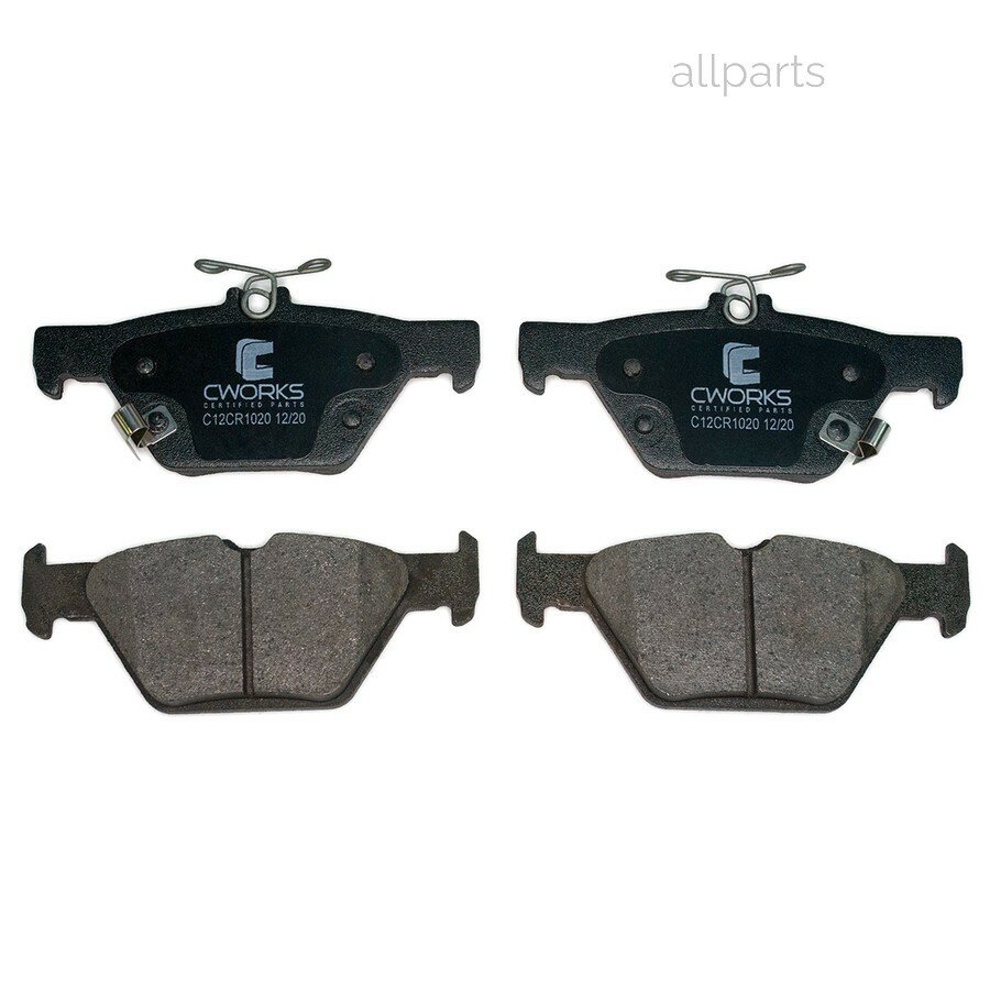 CWORKS C12CR1020 Колодки тормозные задние (Low Metallic)