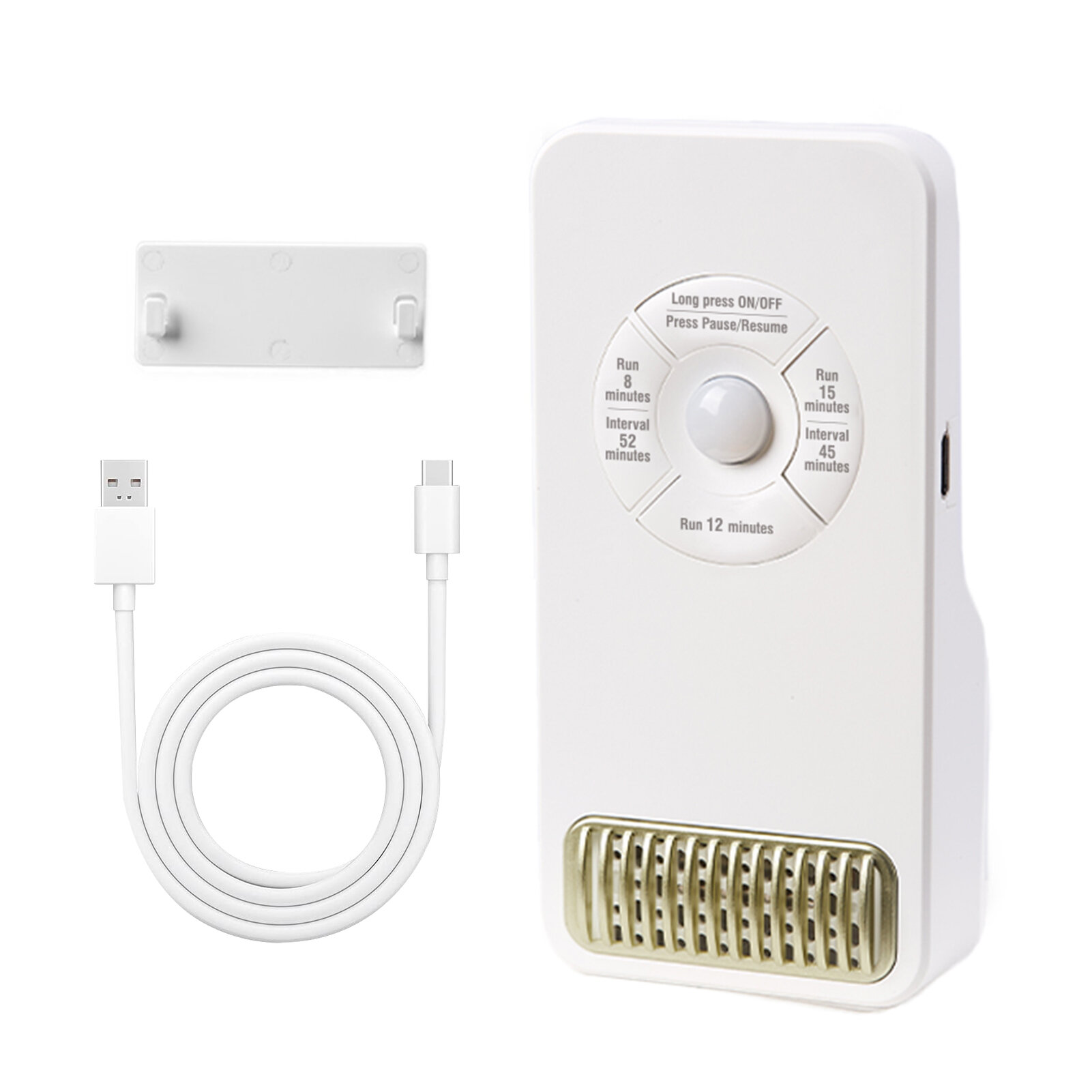 Небольшой ионизатор Очистка воздуха Озон для дома с чувствительностью к кузову и рабочими режимами таймера 3, установленные на стенах и постоянном запахе Элиминатор