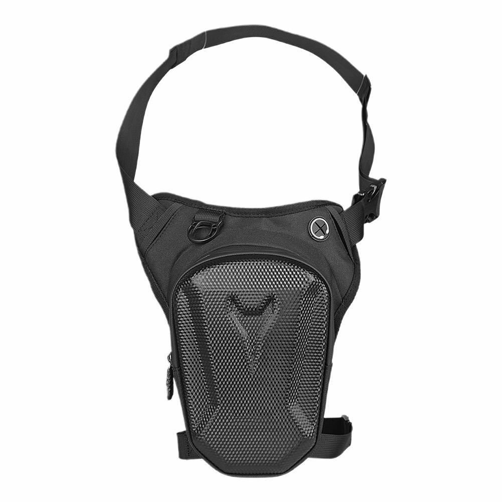 Сумка набедренная жесткая водонепроницаемая / мото вело сумка