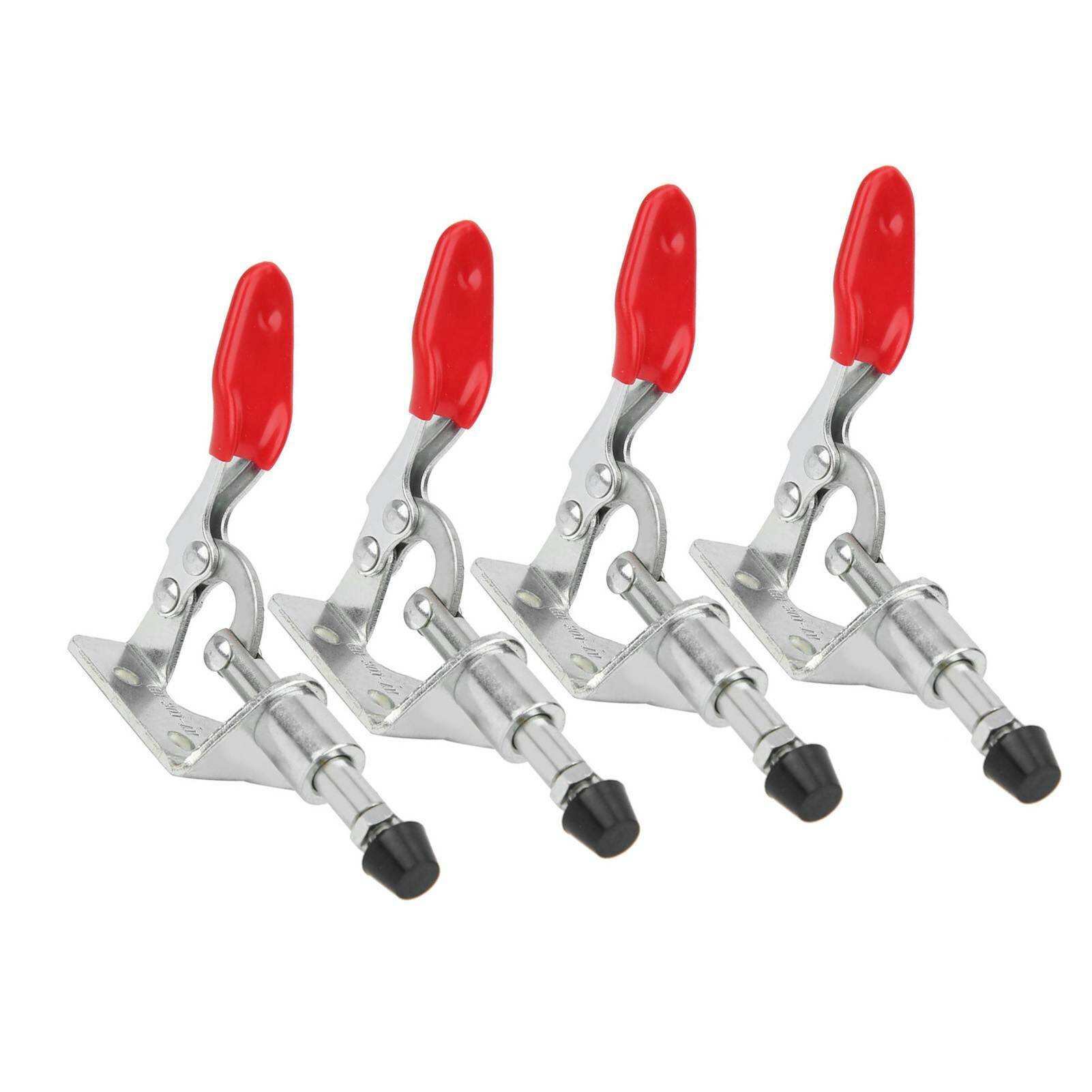 4Pcs Toggle Clamp Fixed Lock Load 45kg Push Pull Quick Release Hand Tool GH 301AM — фото 1