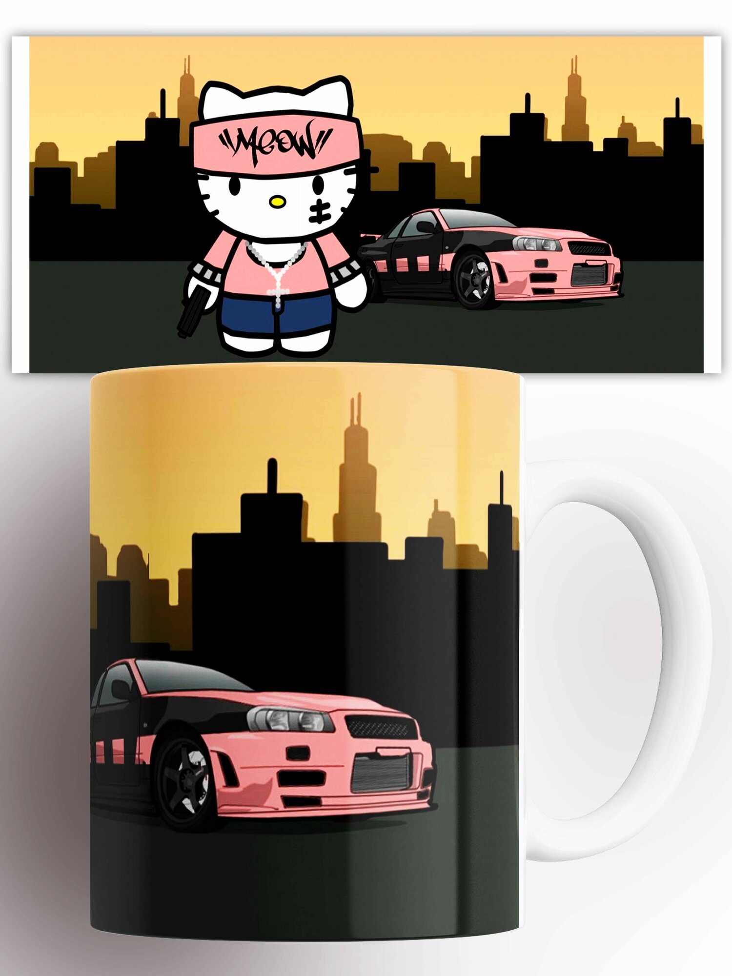Кружка Хэллоу Китти Hello Kitty 330 мл