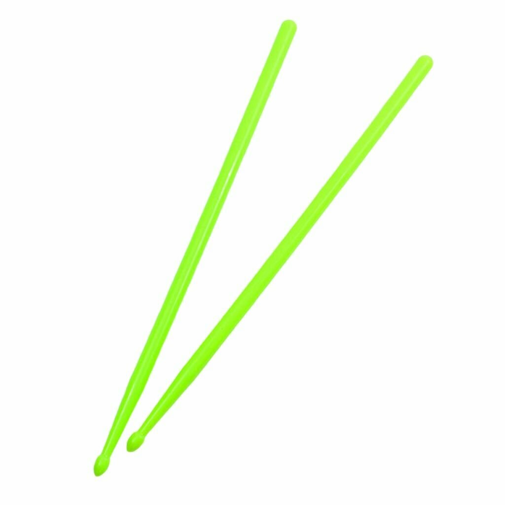 1 пара барабанных палочек с противоскользящей ручкой, нейлоновые пластиковые барабанные палочки 5А для начинающих, детали ударных музыкальных инструментов