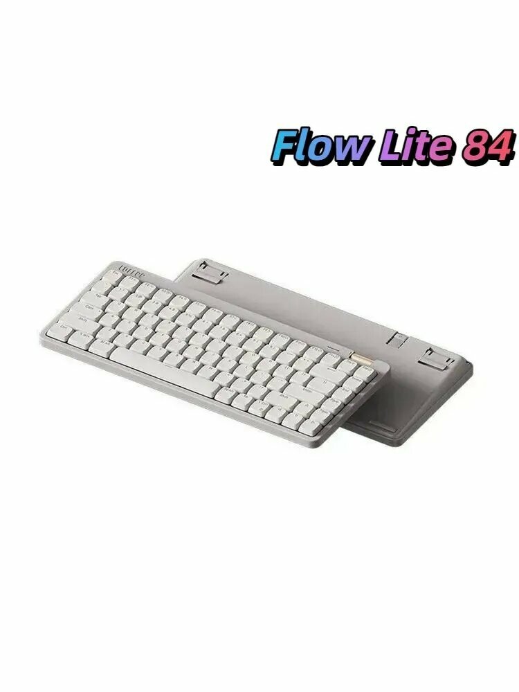 Клавиатура беспроводная Flow Lite 84, Английская раскладка, серый
