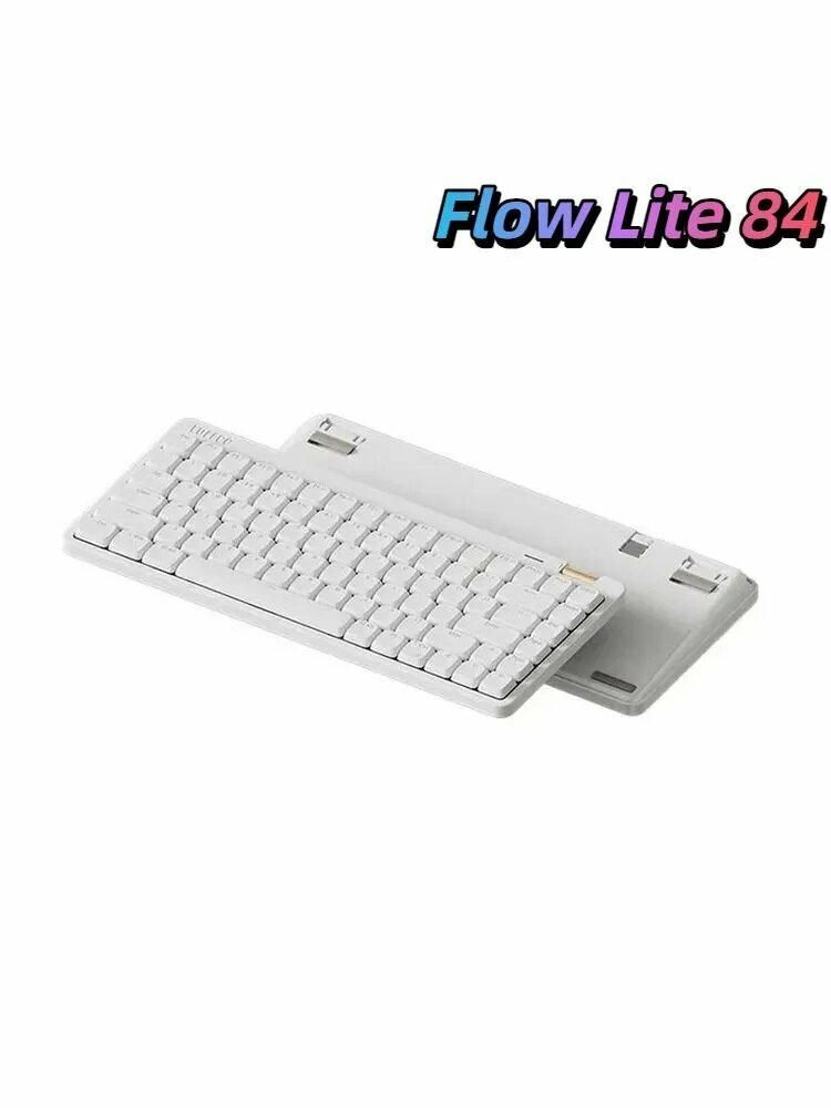 Клавиатура беспроводная Flow Lite 84, Английская раскладка, белый