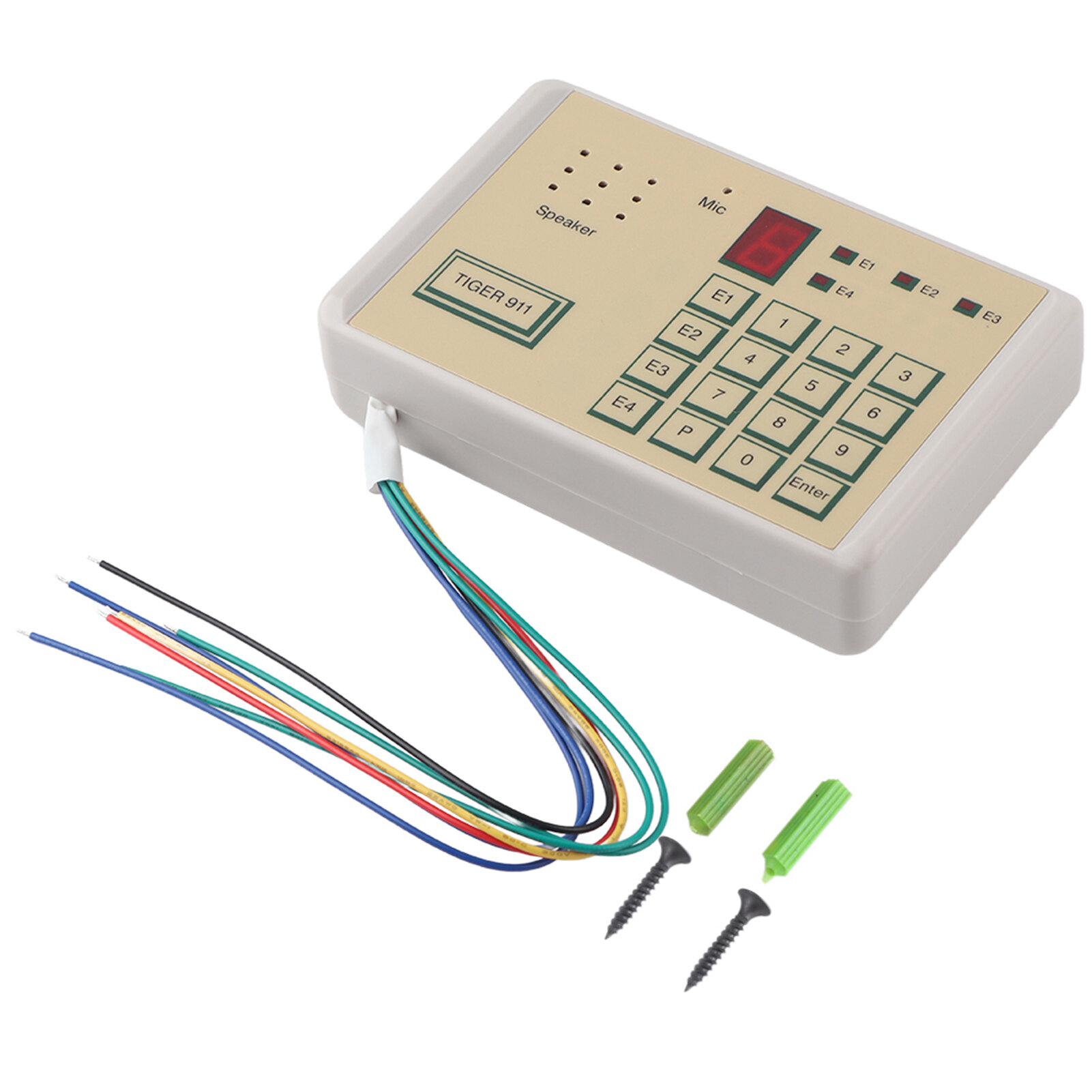 Проводной телефонной голосовой голосовой сигнал Авторазовый ограбление системы охраны безопасности