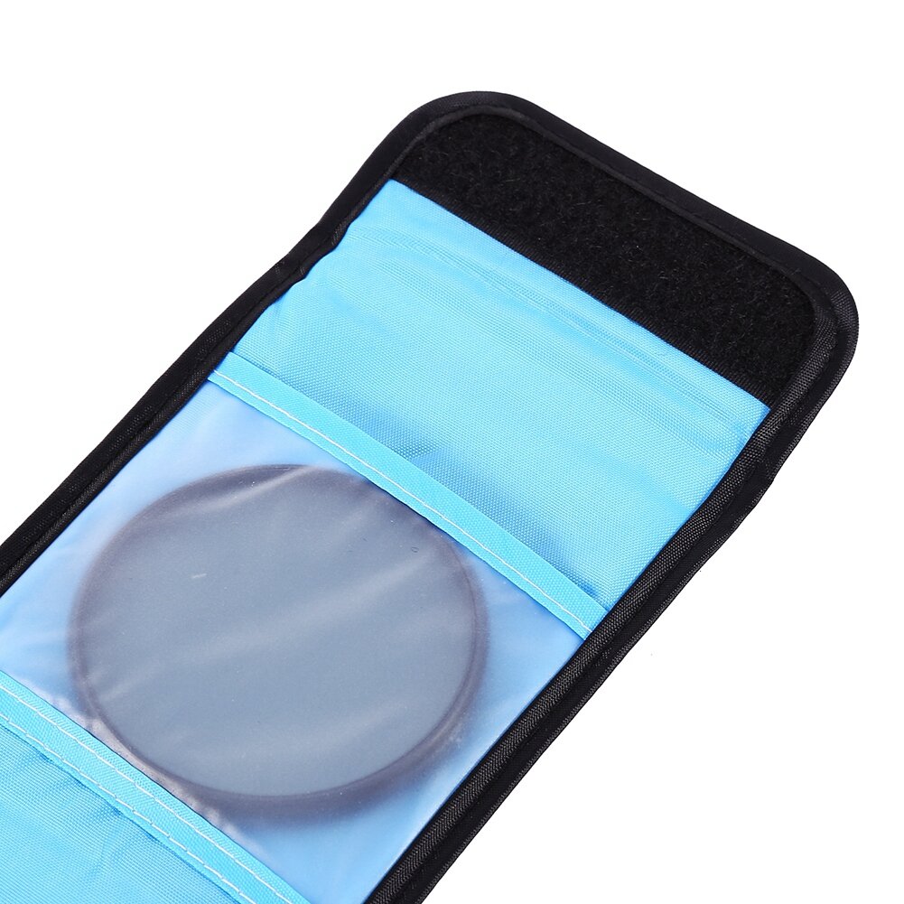 3 Pockets Bag Camera Filter Wallet Lens Adapter Case Ring Storage — фото 1