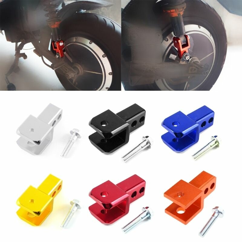 Усилитель Амортизаторов заднего подъема мотоциклов из алюминиевого сплава для Увеличения высоты и долговечности Простая установка