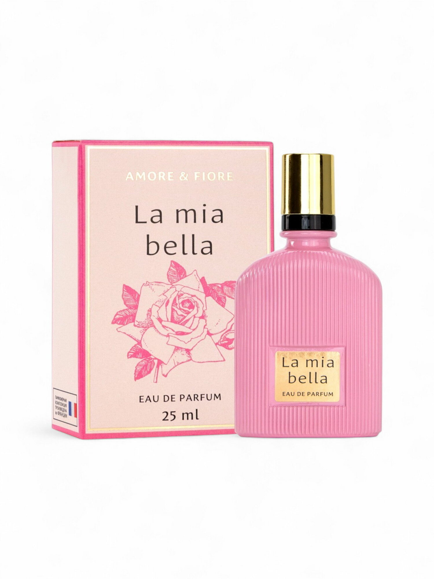 Парфюмерная вода женская Amore & Fiore La Mia Bella, 25 мл, группа ароматов: фруктовые