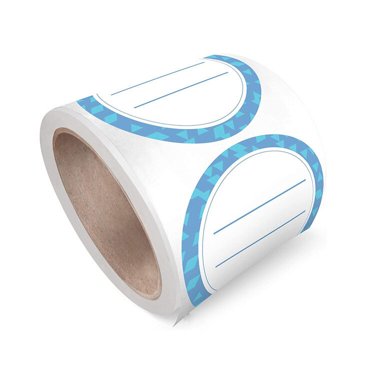 200 Круглых Лентоподобных Этикеток - Персонализированные Наклейки для Логотипа Бизнеса, Вечеринки, Свадебного Подарка, Дня Рождения Малыша (Диаметр 2 Дюйма)