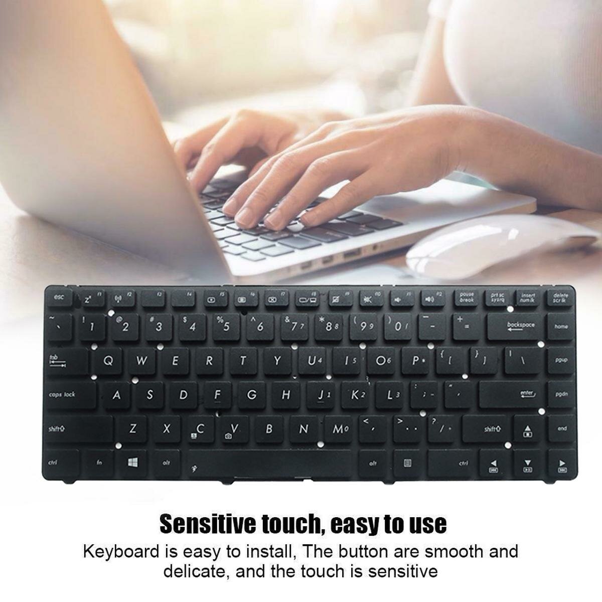 Сменная клавиатура для ноутбука ASUS A45V A45VD K45V A85 A85V R400 K45VD A45VM Встроенная клавиатура для ноутбука (США)