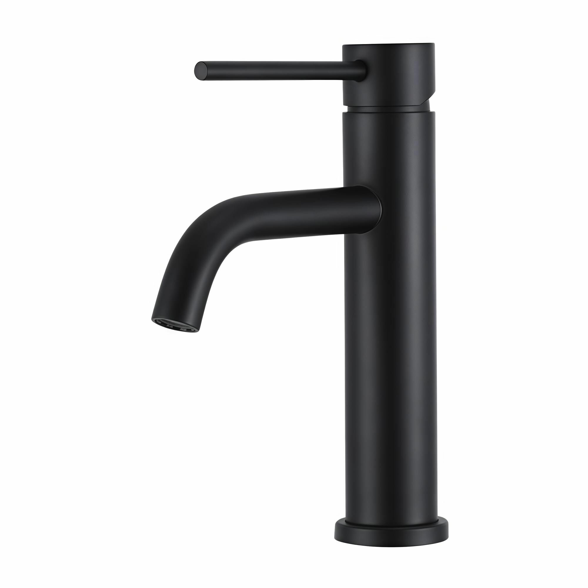 Смеситель для раковины Frap F10807-6, однорычажный, черный