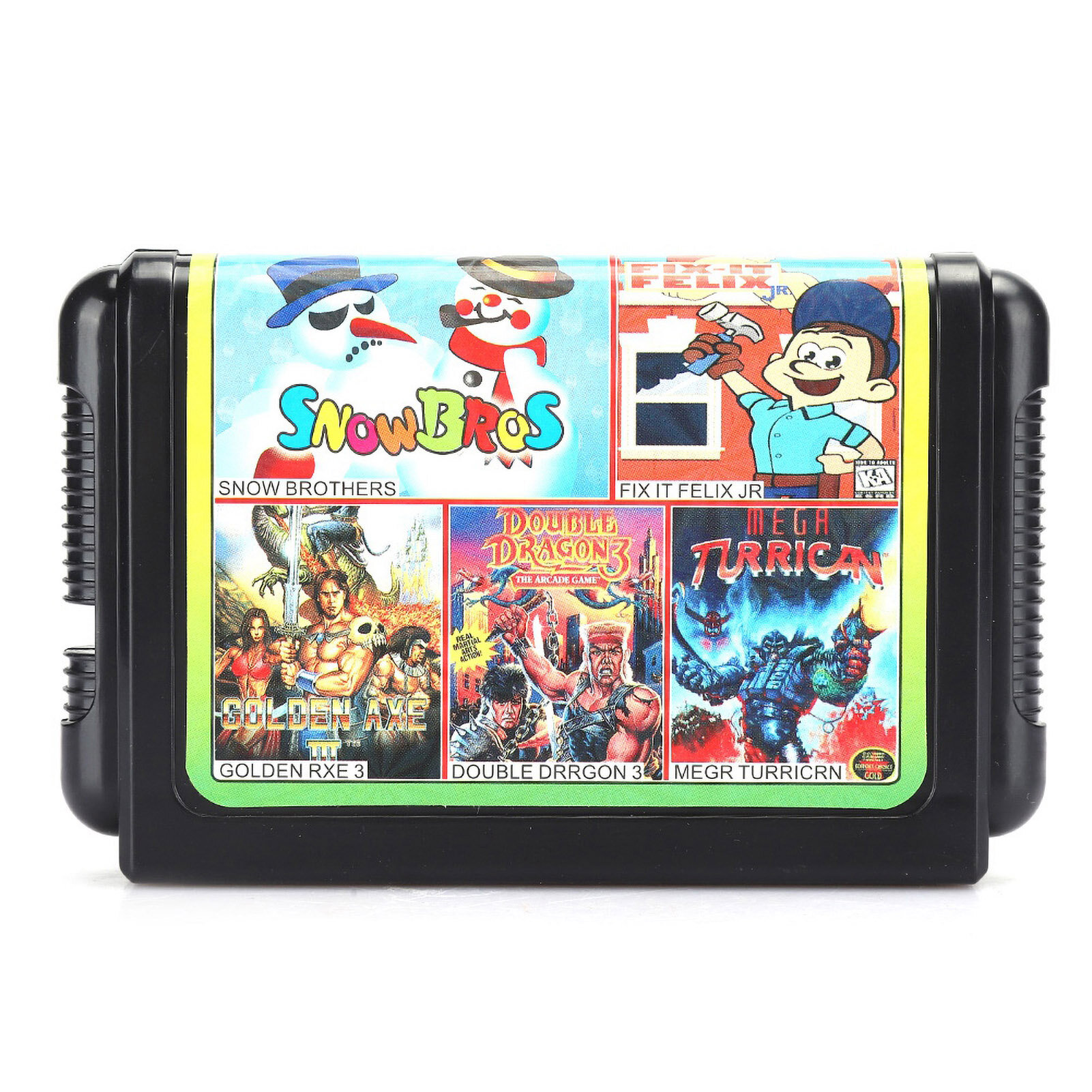 16-битная портативная игровая карта с большой мощностью для Sega Gamepad Gaming Accessoresth16003