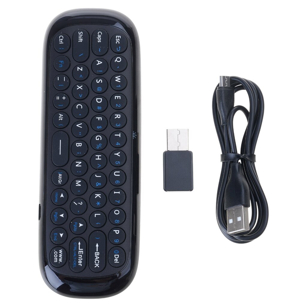 W1 2.4 G Беспроводной Контроллер с Датчиком Движения Air Mouse Keyboard Универсальный Пульт Дистанционного управления для TV Box, ПК, Проектора