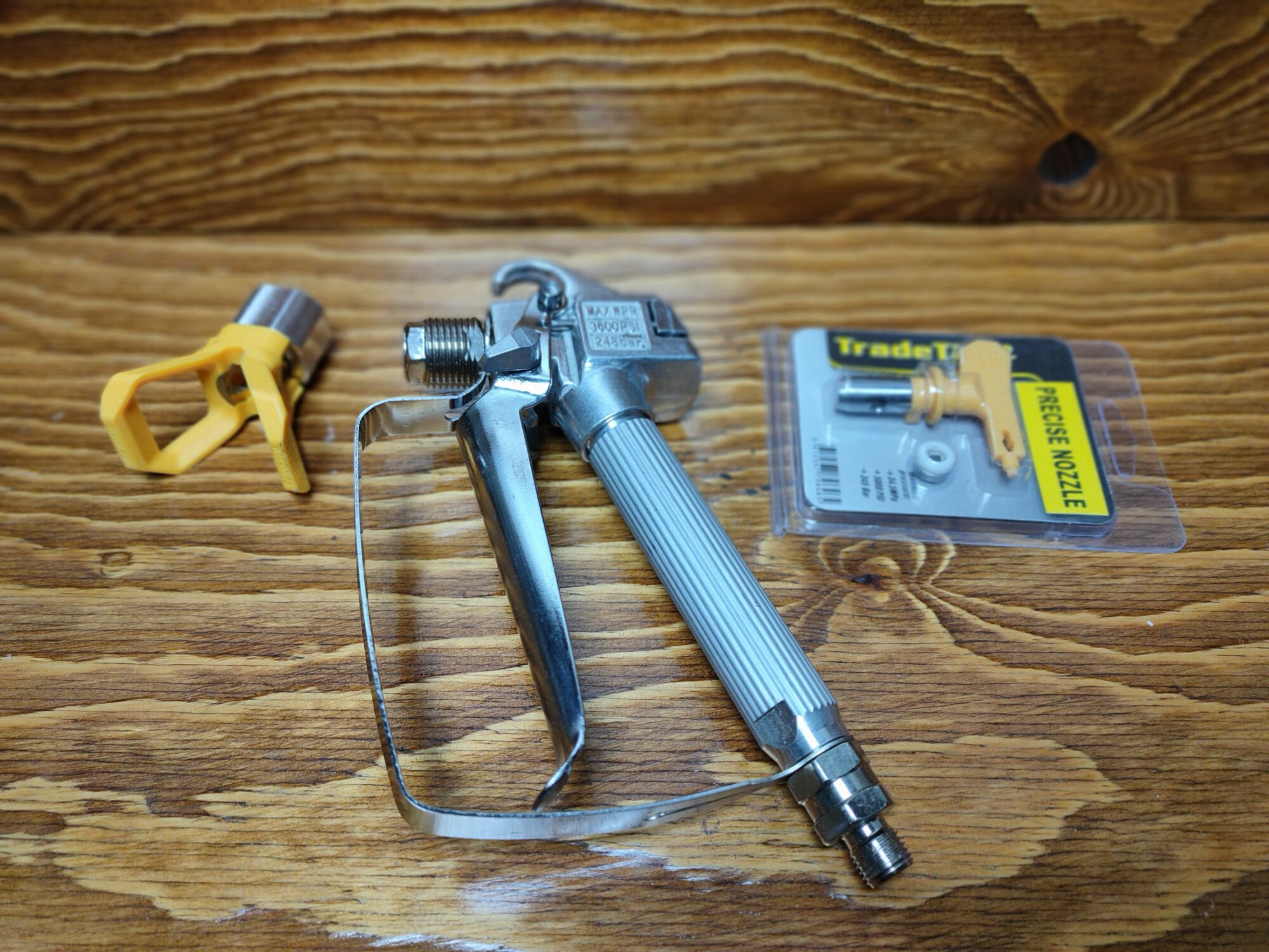 Пистолет окрасочных на покрасочный аппарат + сопло + фильтр