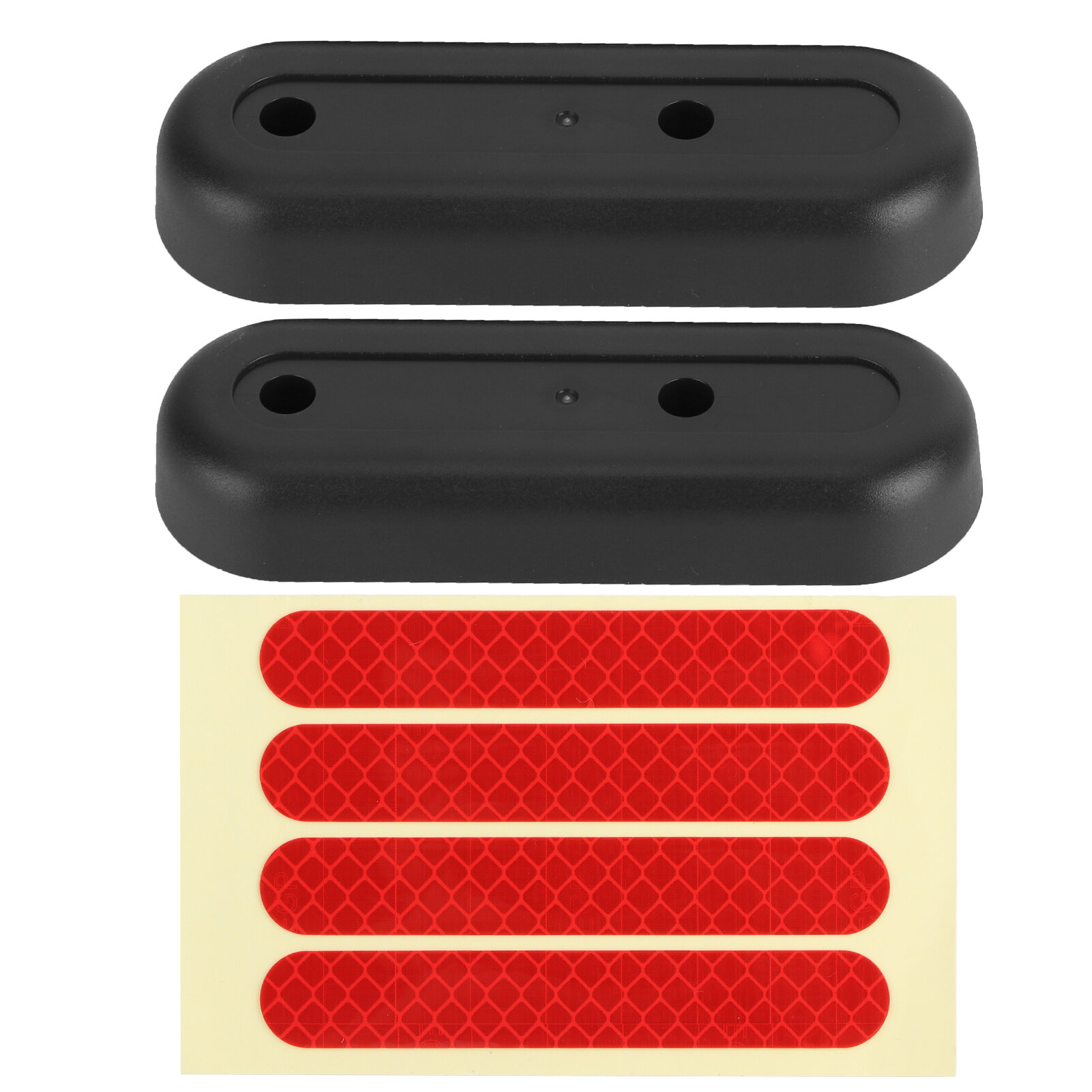 Rear Fork Decorative Cover Reflective Sticker Fit for Ninebot MAX G30 Electric ScooterRed