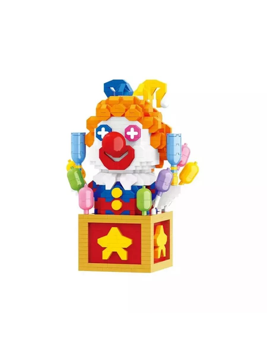 Конструктор Balody 3D Клоун из цирка BA18435,1353 детали, 6+