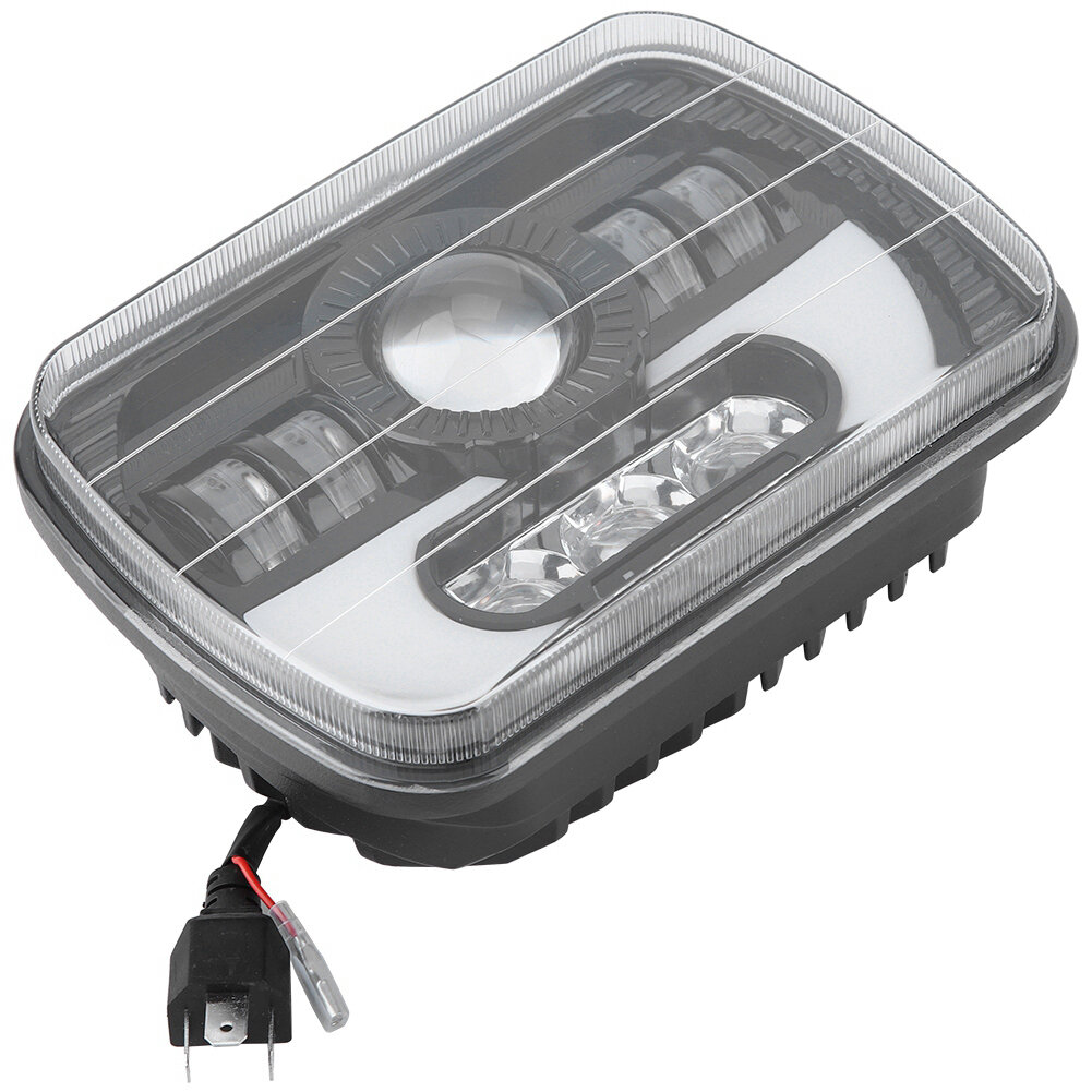 300Вт 7-дюймовые водонепроницаемые квадратные светодиодные фары для автомобиля, герметичные лампы для Jeep