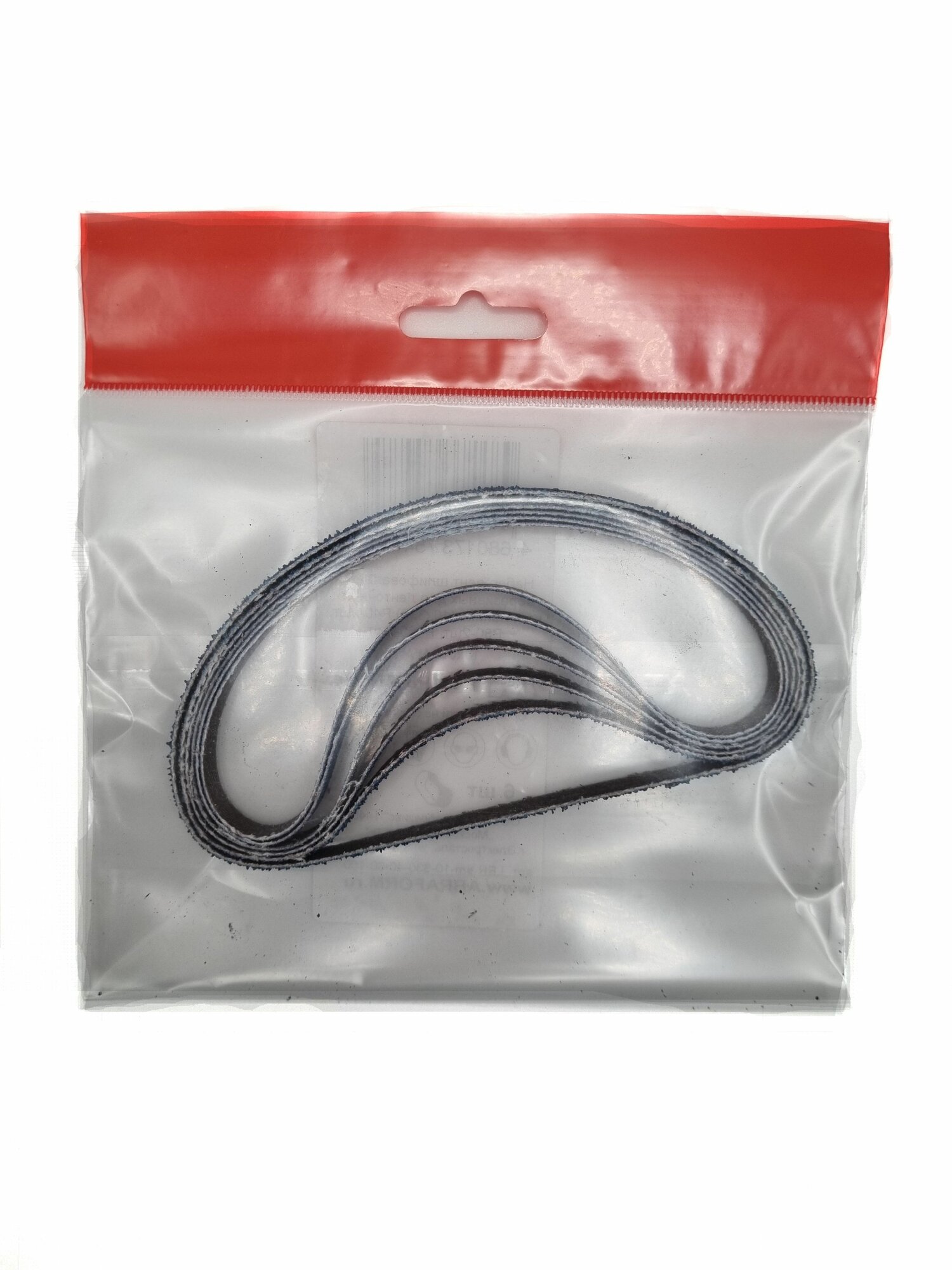 Набор лент шлифовальных абразивных для ленточного напильника (10х330) P36-2шт, Р60-2шт, Р120-2шт