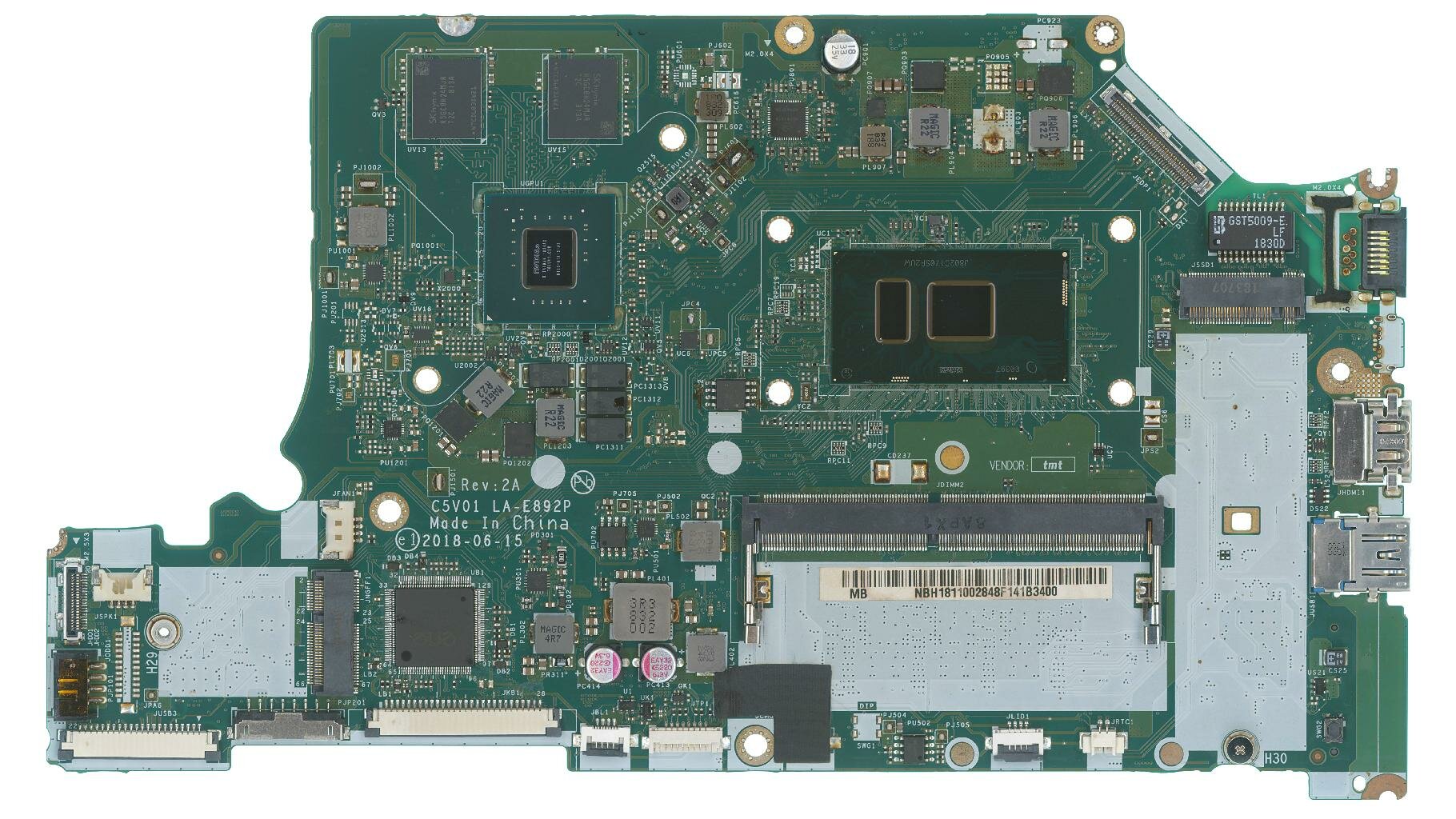 Материнская плата Acer ASPIRE 5 донор N16S-GTR-S-A2 (33632)