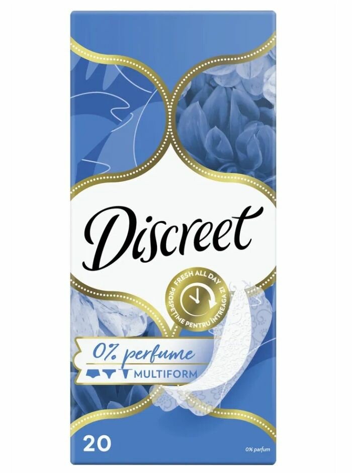 Прокладки ежедневные Discreet Air Multiform 20 шт