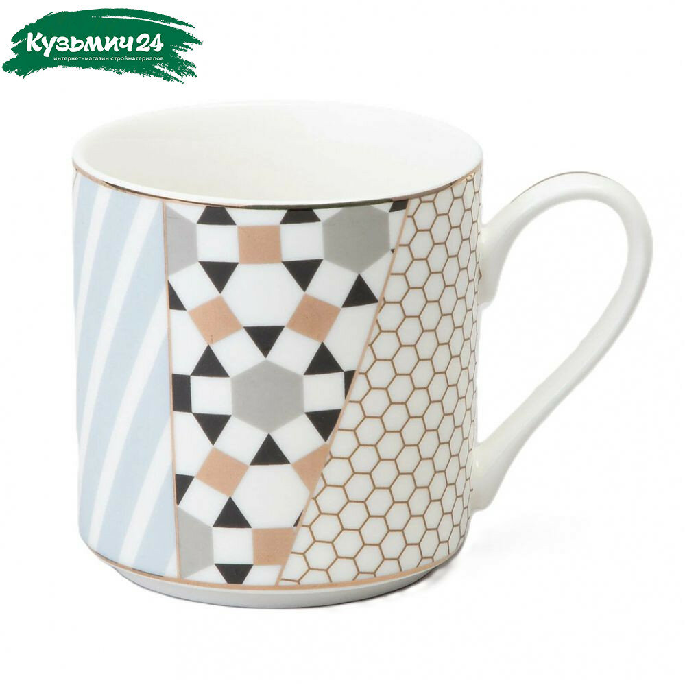 Кружка Lefard Top style 165-592, фарфор, различные цвета, 360 мл