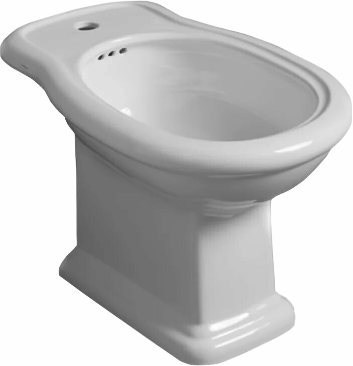 Биде напольное Simas Lante LA04 глянцевое белое