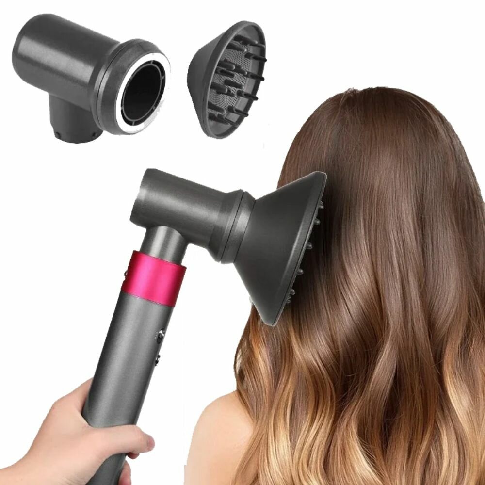 Для фена Dyson Airwrap Supersonic Hair Dryer HD01 HD02 HD03 сменная насадка-диффузор, расческа для волос, инструменты для укладки, парикмахерские принадлежности