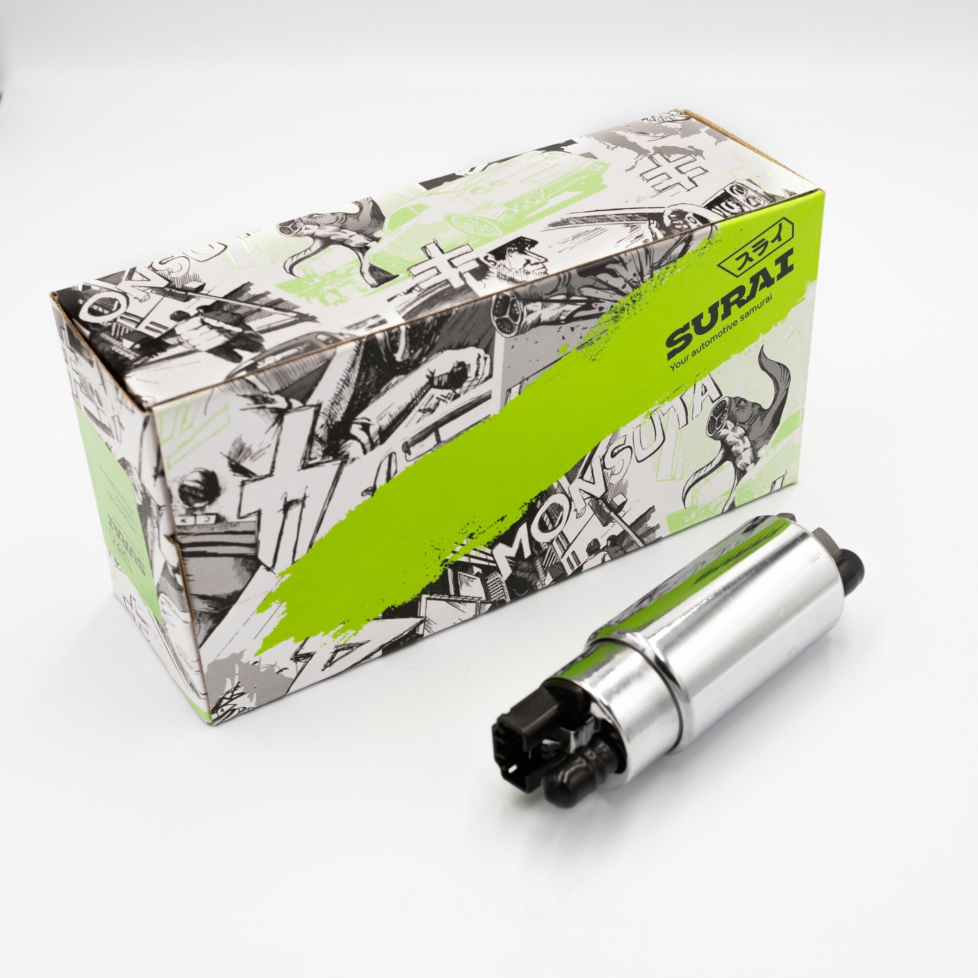 Насос топливный SURAI для Daewoo Nexia, УАЗ 3163 (95 л/ч) (SR 00220, аналог 50113901)