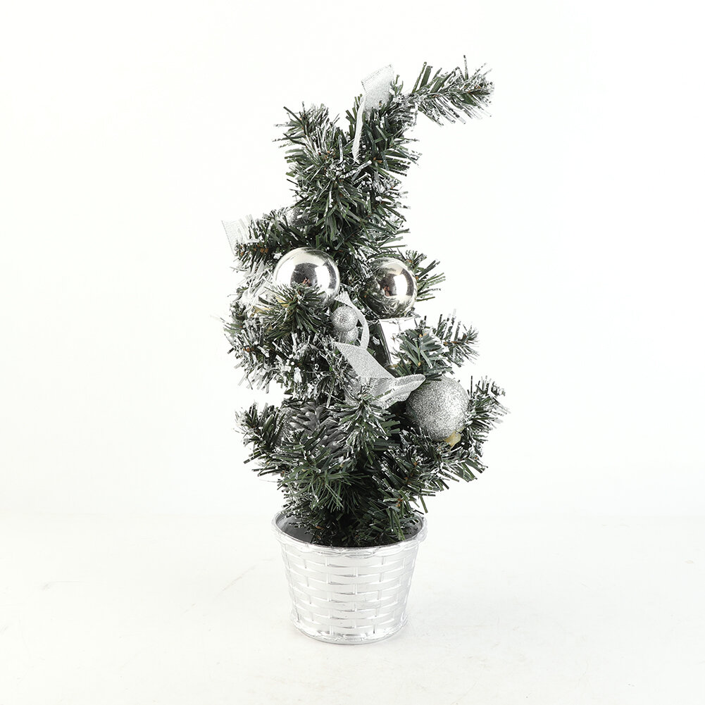 40 см. Искусственная столешница Рождественское дерево мини -дерево рождественские украшения со светодиодным светом для рождественского дня