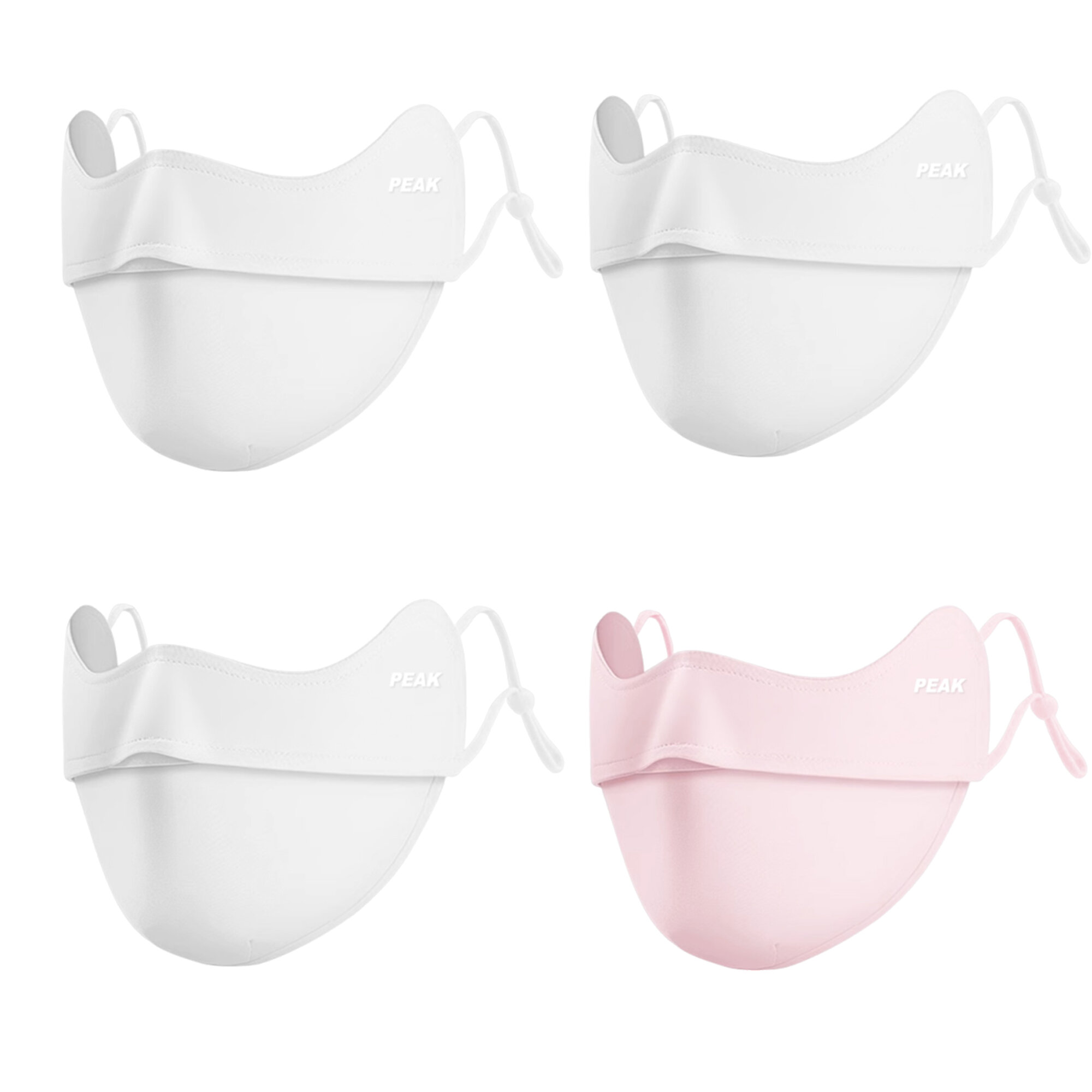 Многоразовая маска унисекс PEAK Ice Silk, светло-голубая, F EU