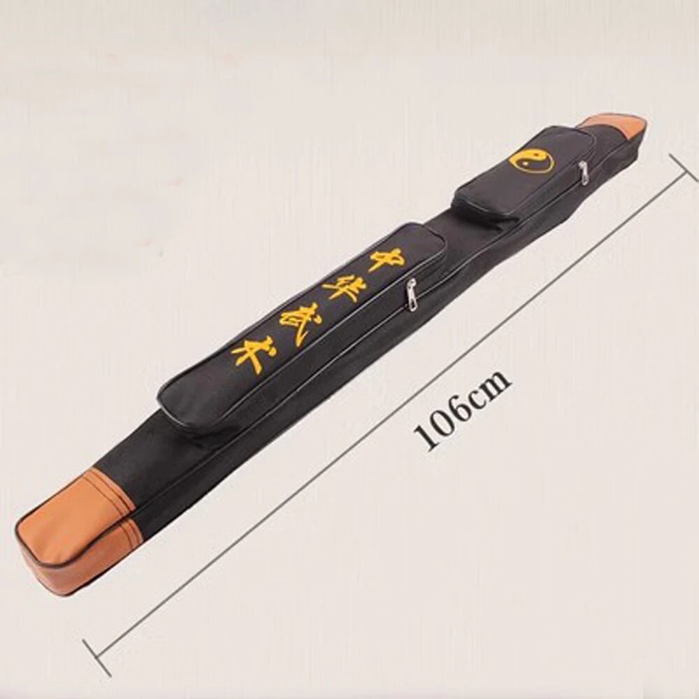 Черная сумка для меча Kung Fu, 106см, Oxford